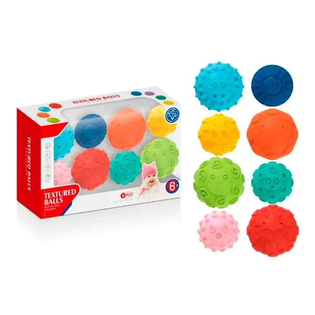 هوانجر علبة كرات سيليكون ناعمة الملمس 8 قطع – لعبة و مفاجأة - Toy and ...