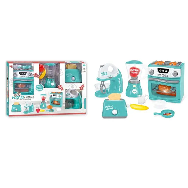 مجموعة لعب أدوات المطبخ 4 في 1 – لعبة و مفاجأة - Toy and Surprise