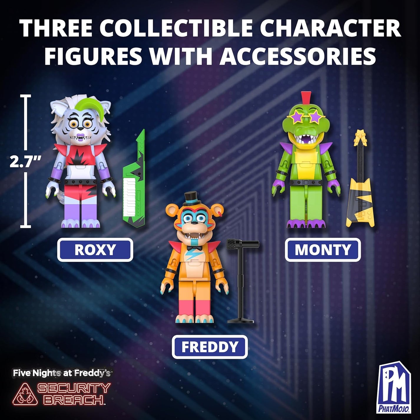 Five Nights at Freddy's Phat Stacks Security Breach – لعبة و مفاجأة - Toy and Surprise